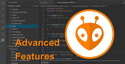 PlatformIO Advanced Features for Debugging & Version Control